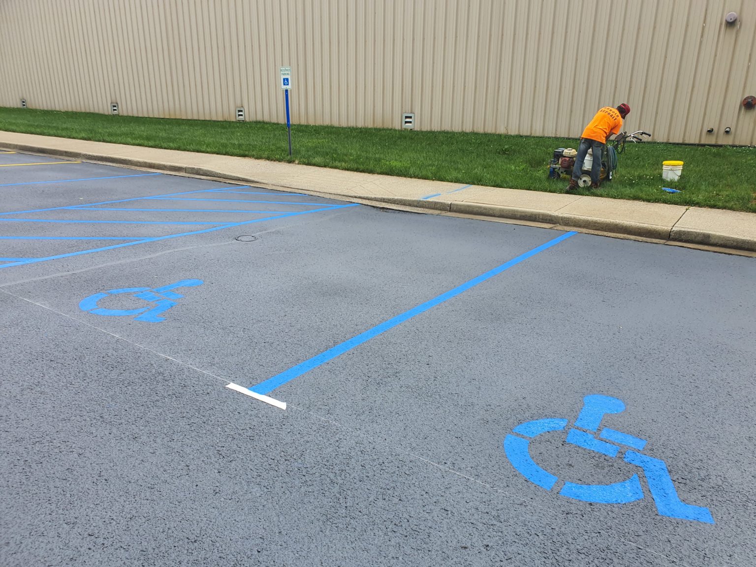 How Restriping Your Parking Lot Benefits Your Property